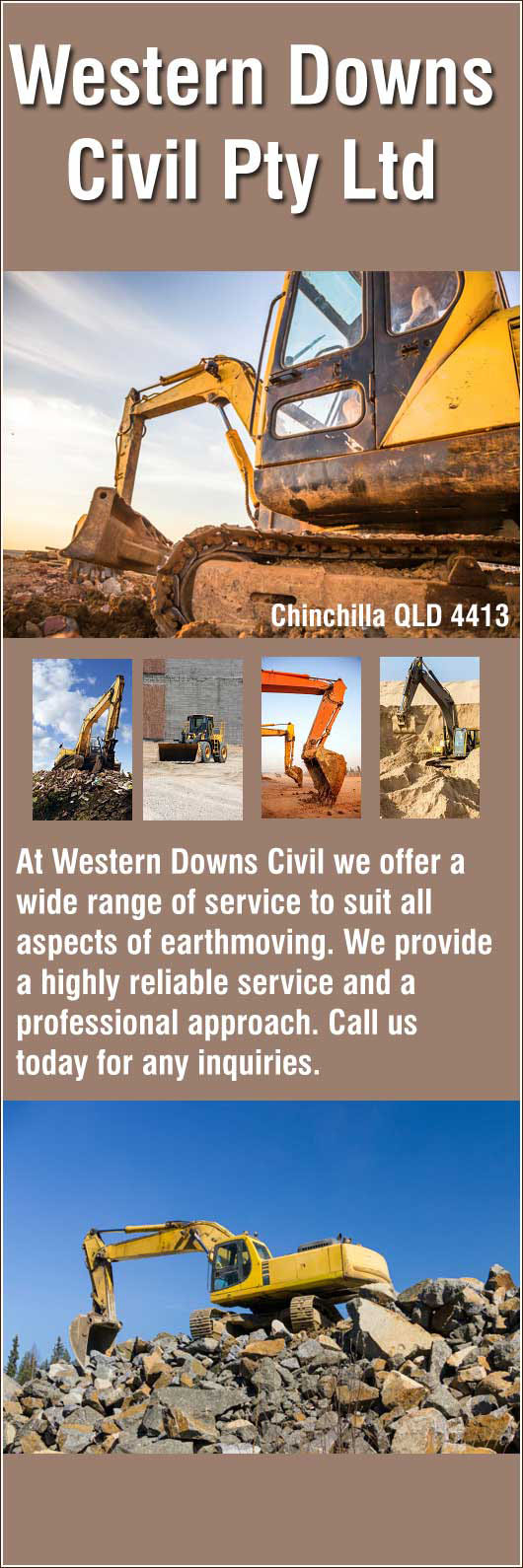 Western Downs Civil Pty Ltd - Excavation & Earthmoving Contractors ...