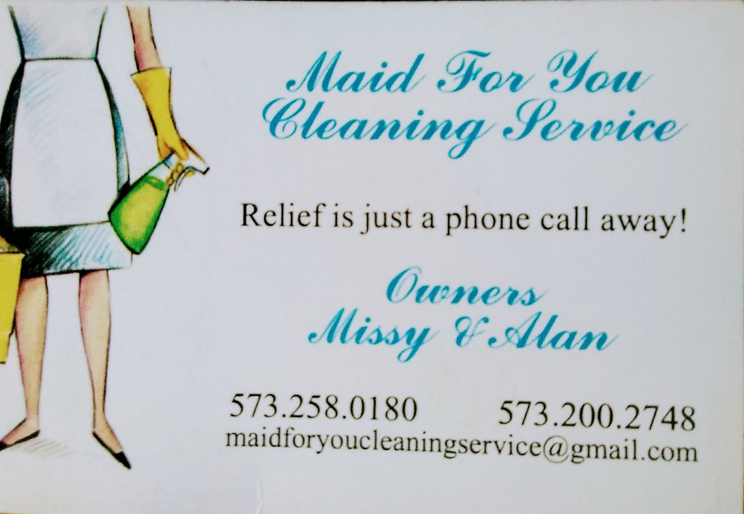 MAID FOR YOU CLEANING SERVICE - Cape Girardeau, MO 63701